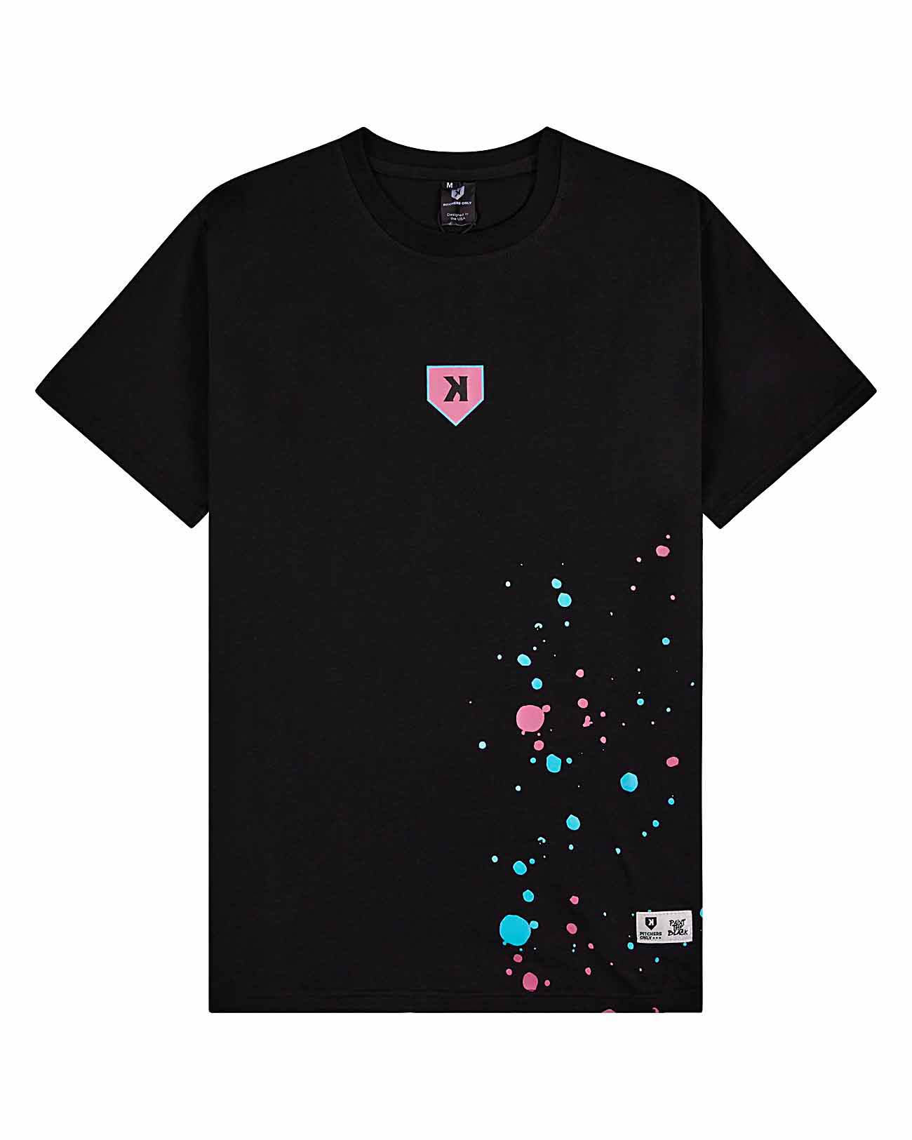 Pitchers Only Paint The Black Tee - Vice City