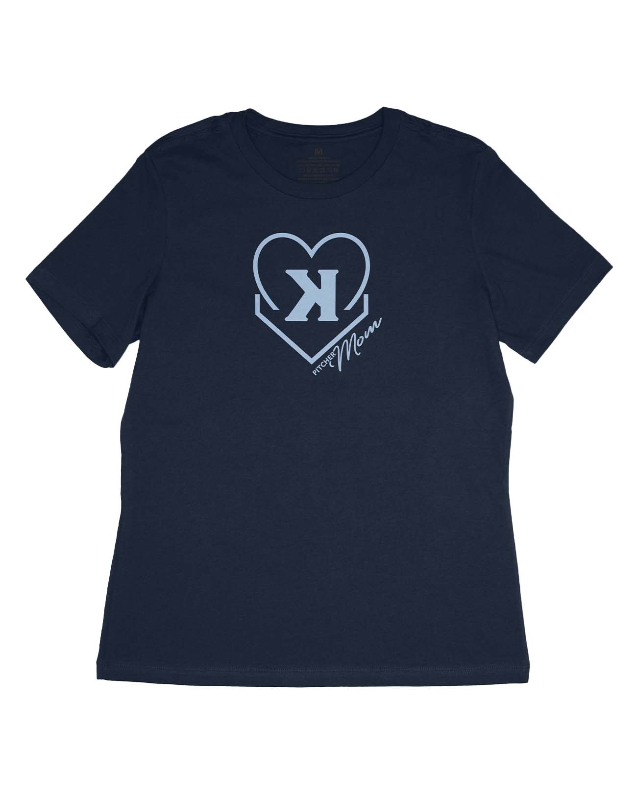 Pitcher Mom Heart Tee - Pitchers Only