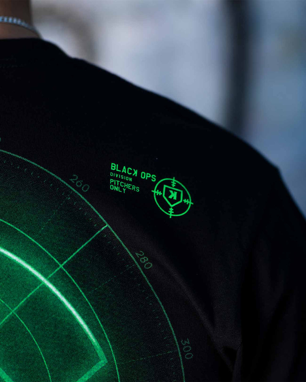Pitchers Only Black Ops Radar Tee | Baseball Pitcher T-Shirt