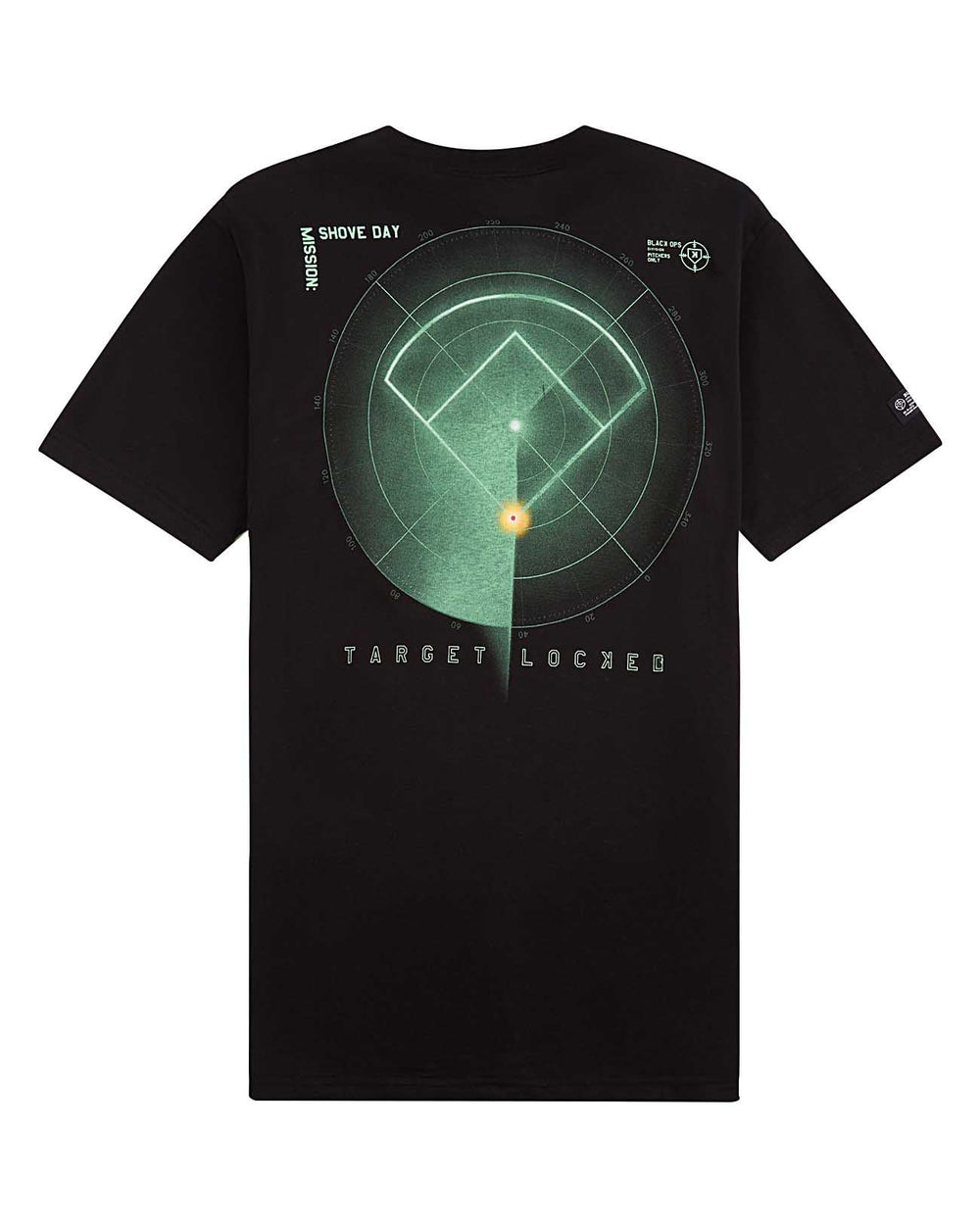 Pitchers Only Black Ops Radar Tee | Baseball Pitcher T-Shirt